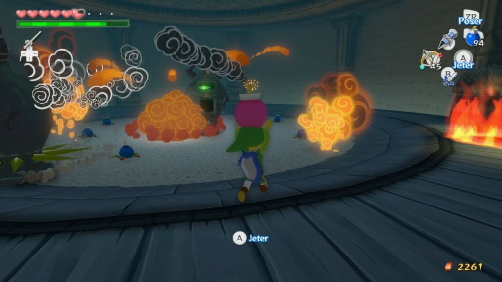The Legend of Zelda - The Wind Waker HD bombes explosions - Band of Geeks