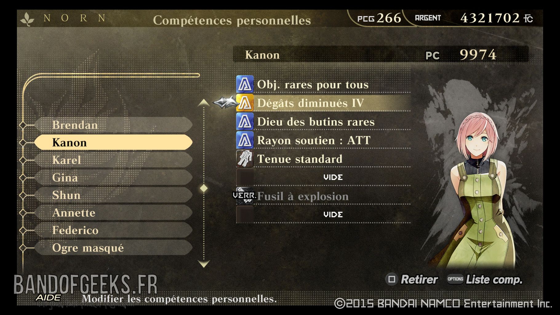 kanon-daiba-competences-personnelles-guide-trophee-god-eater ...