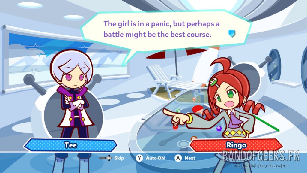 Puyo Puyo Tetris Dialogue Tee Ringo Band of Geeks - Band of Geeks