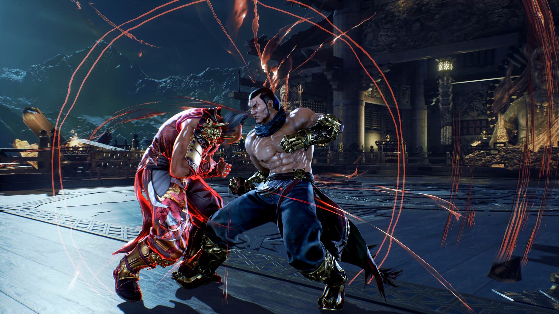 Tekken 7 Battle Red effect punch Band of Geeks - Band of Geeks