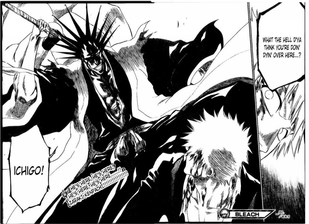 Bleach Zaraki sauve Ichigo - Band of Geeks